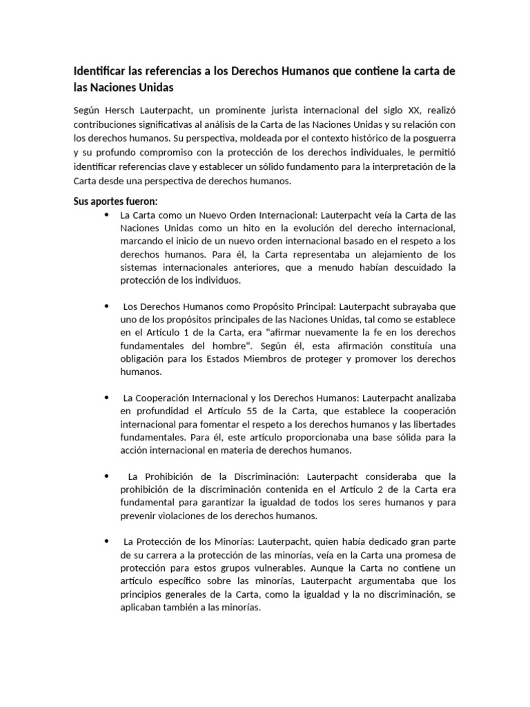 Trabajo Deho Internacional | PDF | Ley humanitaria internacional ...