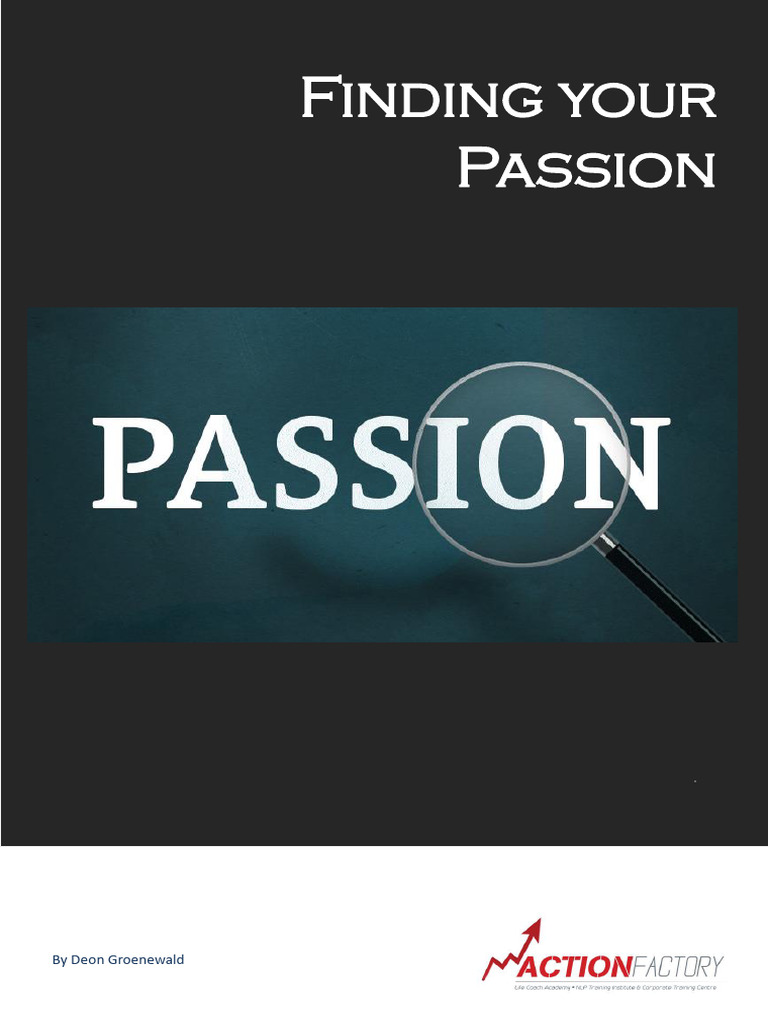 Find Your Passion | PDF