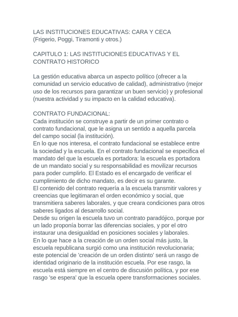 Cara y Ceca Resumen | PDF