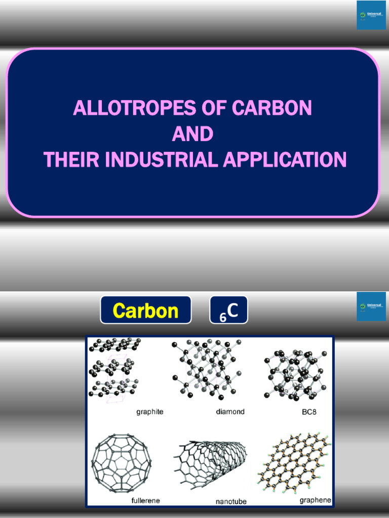 Allotropes of Carbon and Its Application | PDF | Carbon | Fullerene