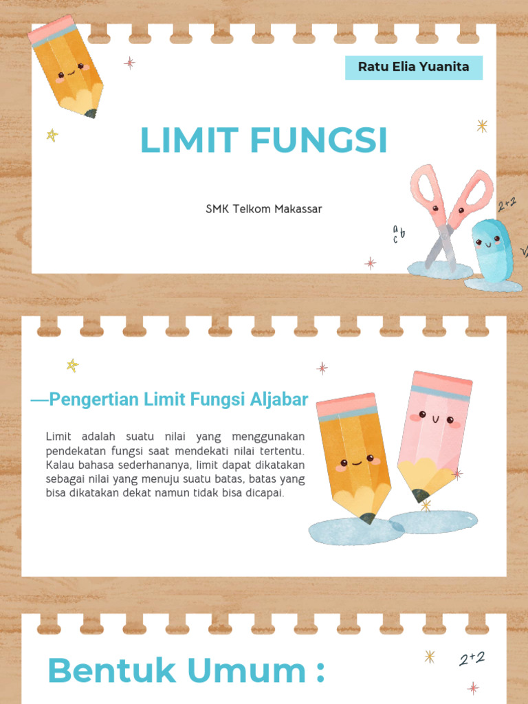 2 - LIMIT FUNGSI Kelas XII | PDF