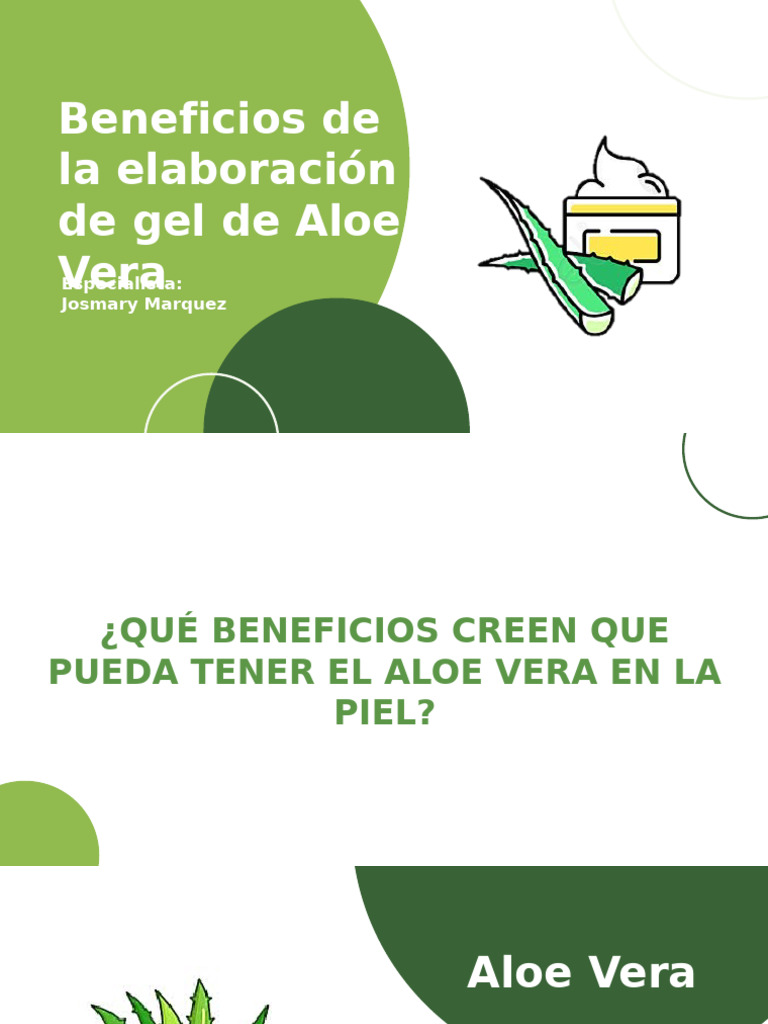 plantilla ALOE VERA | PDF