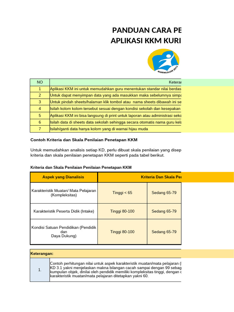 KKM KELAS 5 Versi 1 | PDF