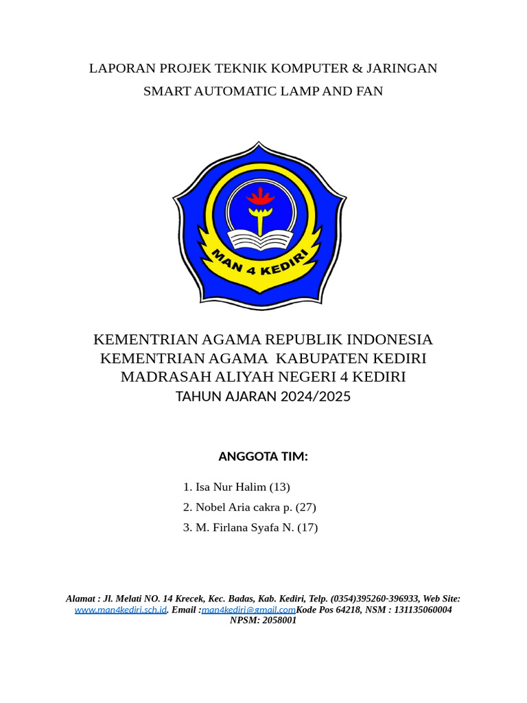 Laporan TKJ Minggu 2 Kelompok 4 | PDF