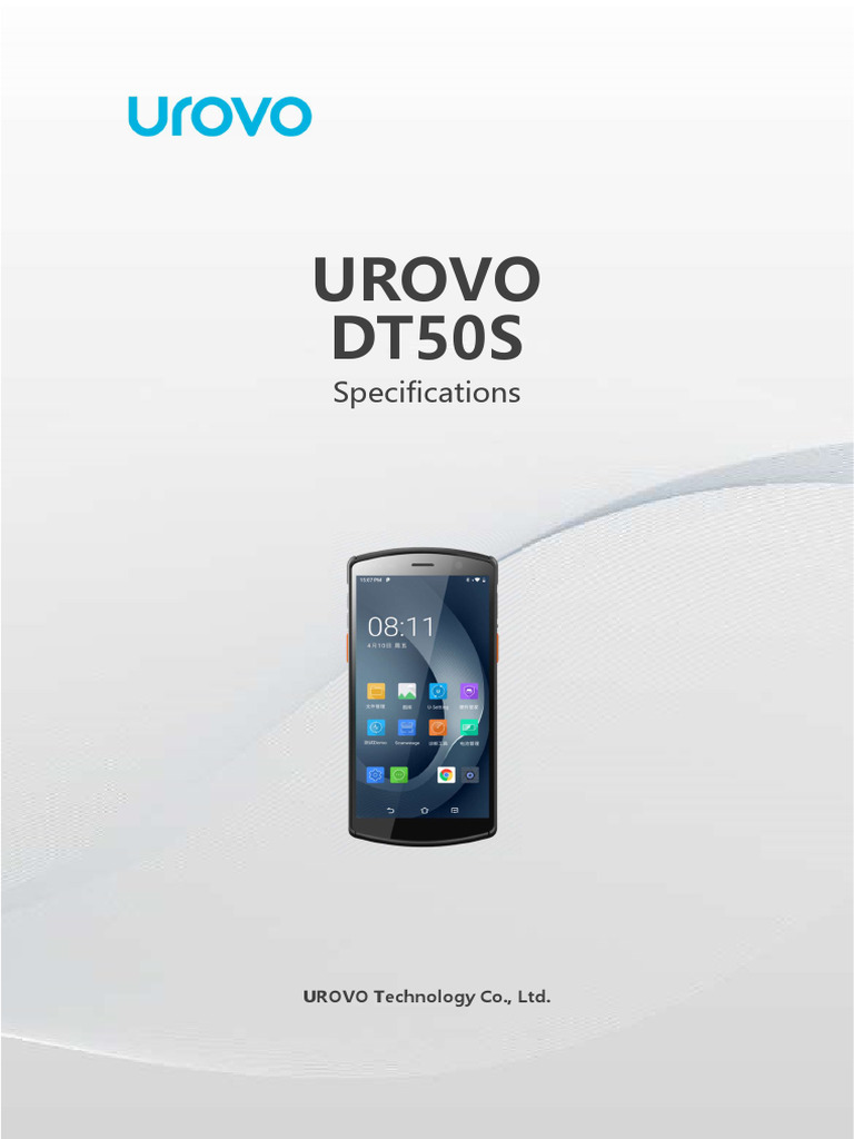 Urovo DT50S Brosura | PDF