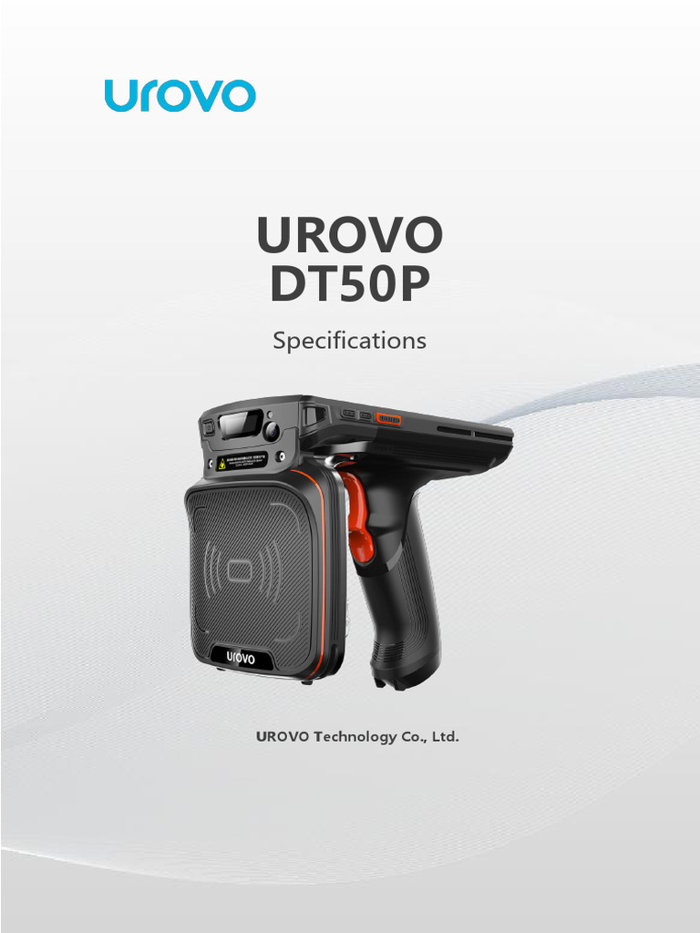 Urovo DT50P | PDF