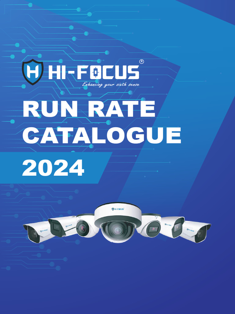 Hi-Focus CCTV Camera Catalogue 2024 | PDF | Camera Lens | Camera