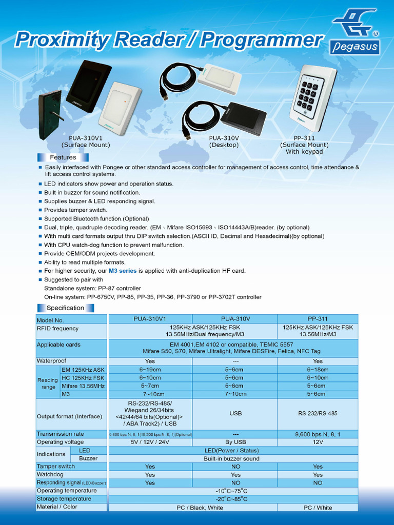 PUA-310V Catalogue | PDF