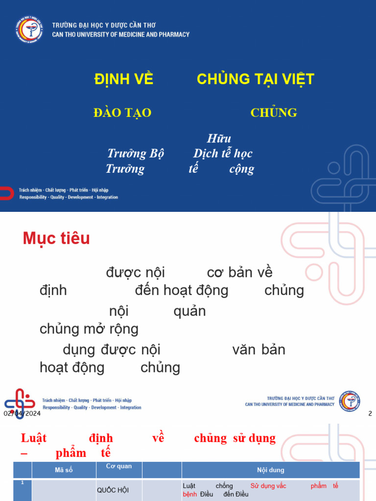 Cac Van Ban Ve Tiem Chung Mo Rong | PDF