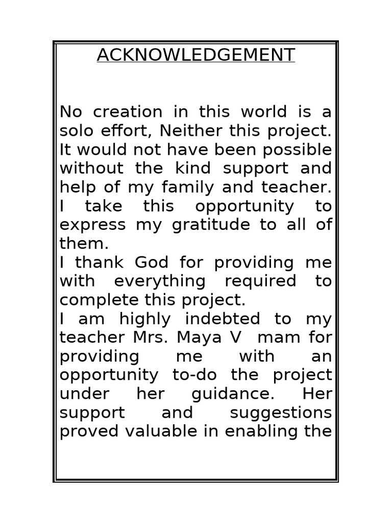 English Project 12 | PDF