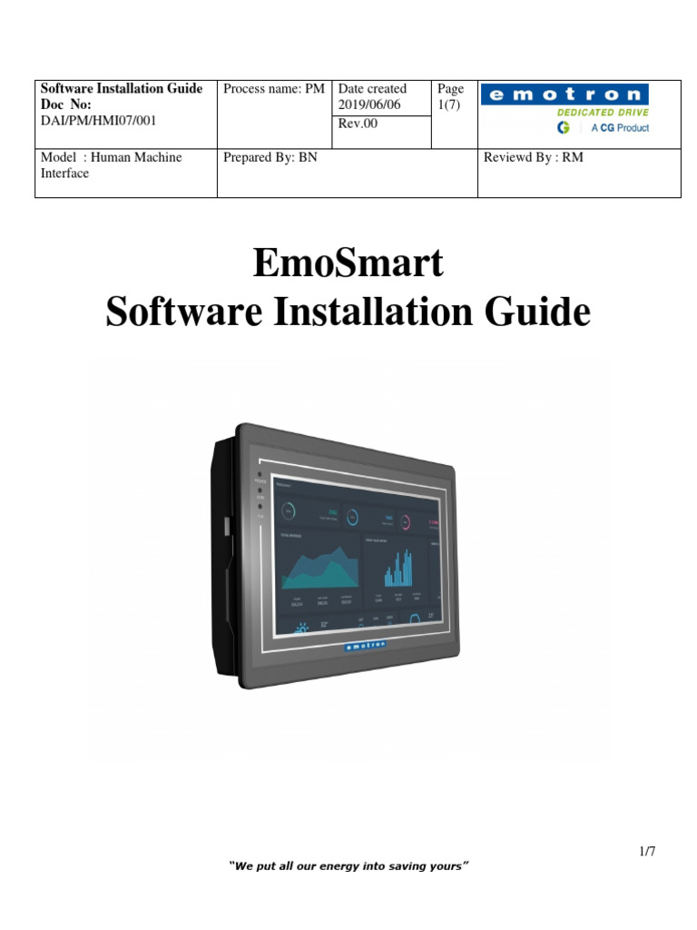 EmoSmart Installation Guide | PDF