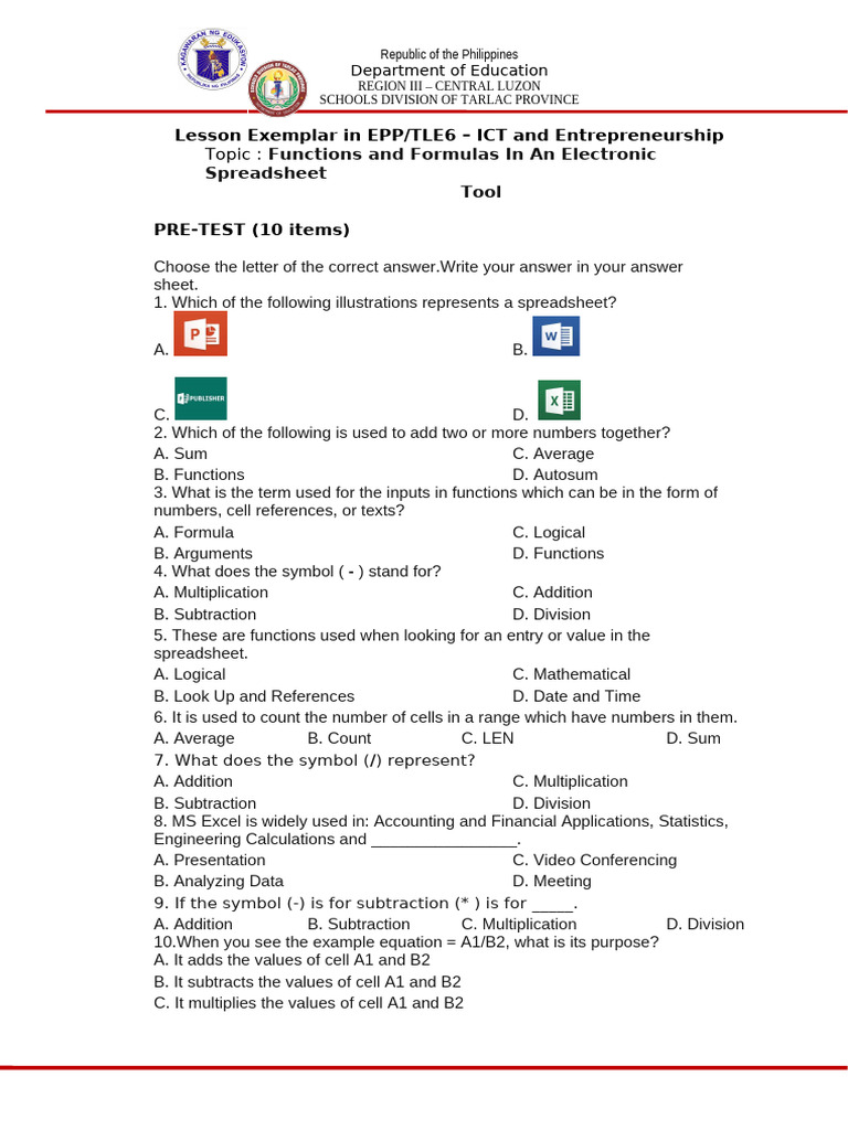 Lesson Exemplar ICT6 George Siapno Jr. | PDF