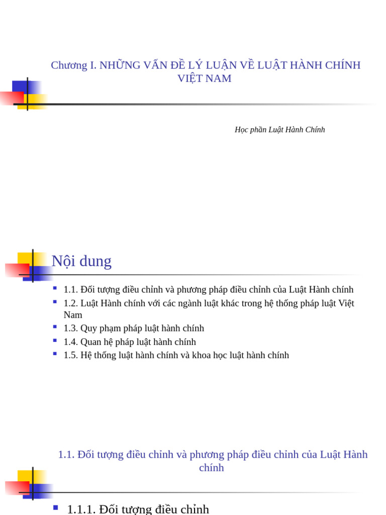 Chương 1 - LHC | PDF