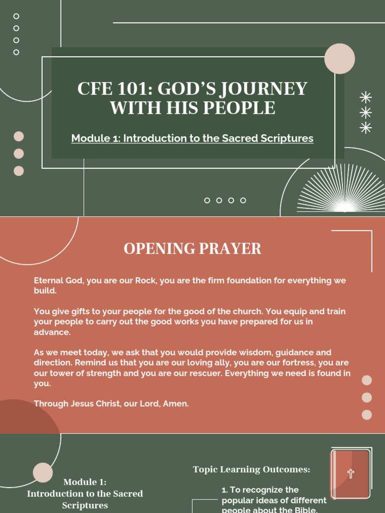 CFE 101 - Module 1 | PDF