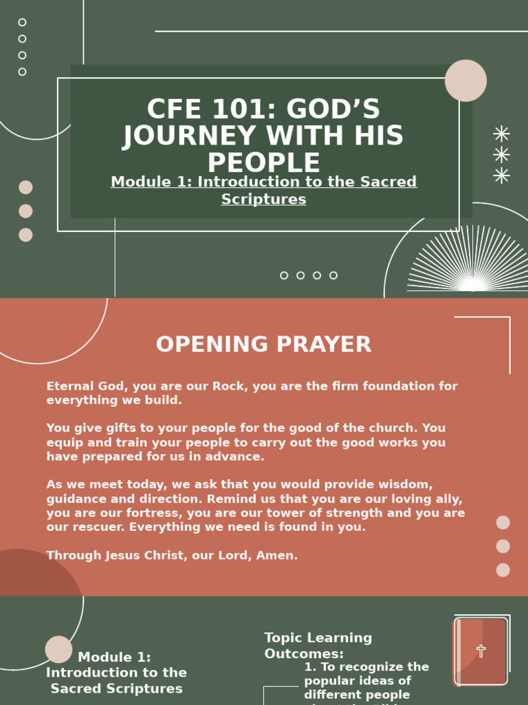 CFE 101 - Module 1 | PDF