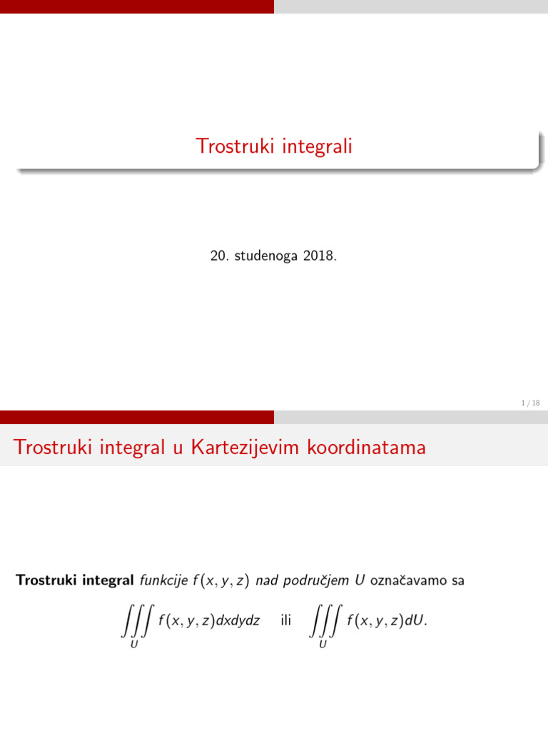 Trostuki Integrali | PDF