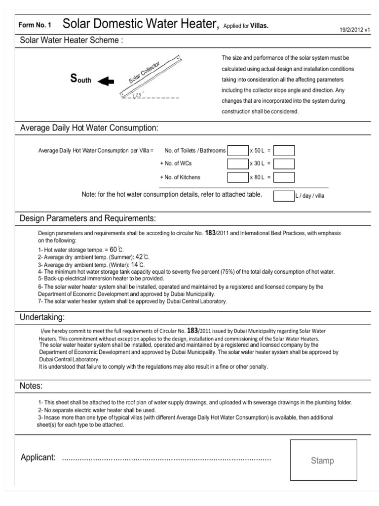Solar Heaters DM Format - PDF - Water Heating - Hvac | PDF