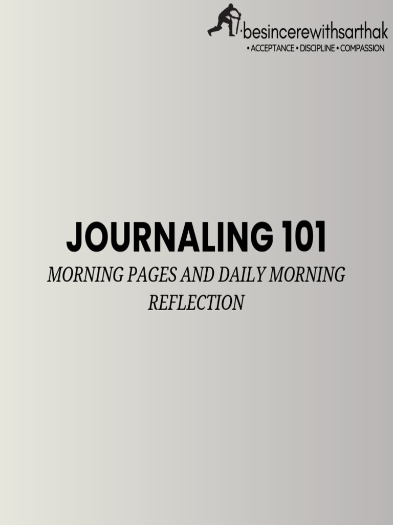 Journaling 101 Pdf