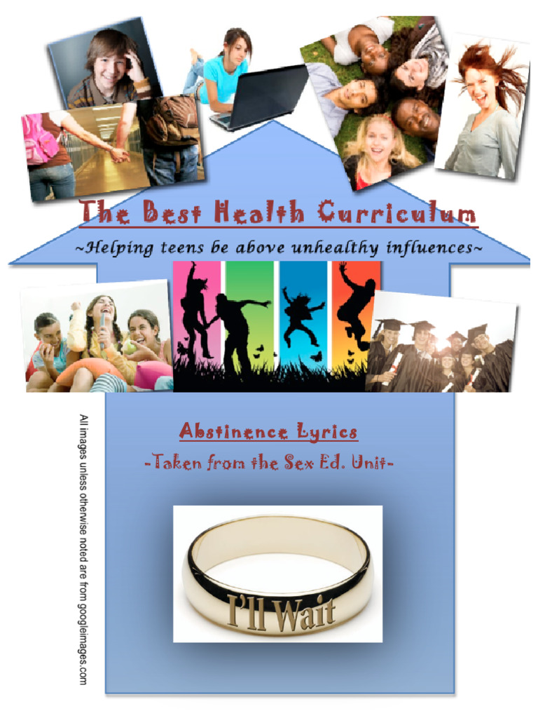 Teacher Directions For Abstinence Song or Poem | PDF