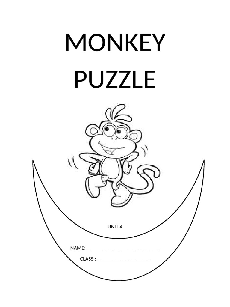 Copia de MONKEY PUZZLE TITLE | PDF