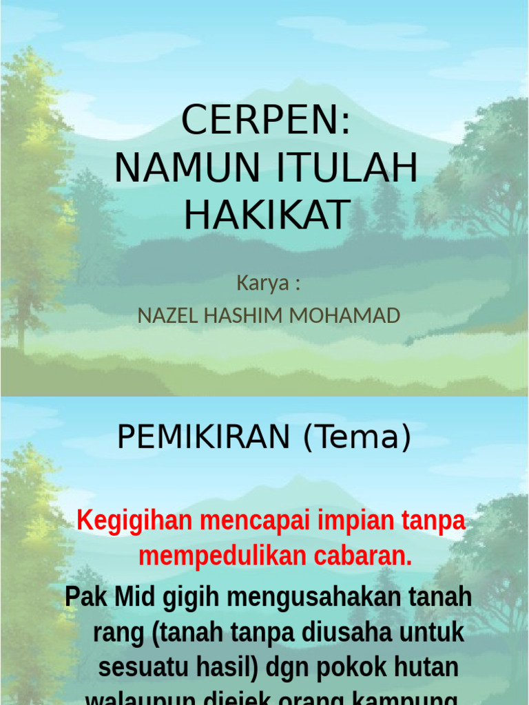 Namu Itulah Hakikat | PDF