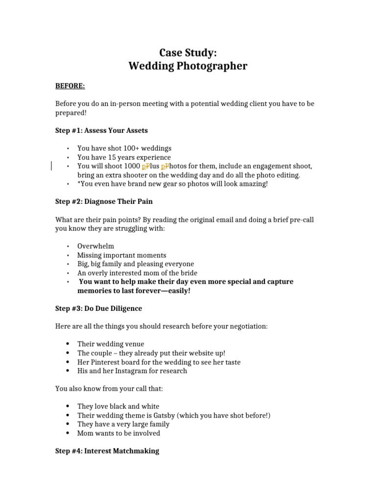 (@or3kii) Case Study - Wedding Photographer Edited | PDF