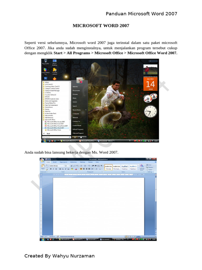 Microsoft Word 2007 | PDF