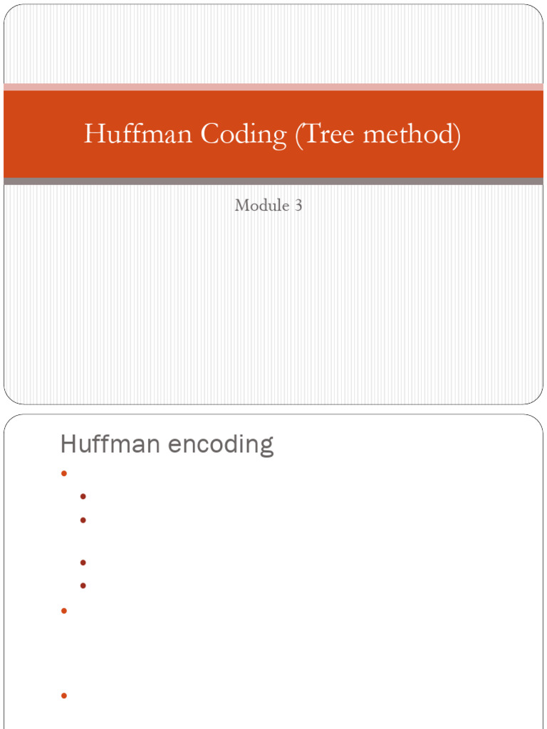 20-Huffman Coding Method 2, Adapticve Huffman Coding - Update Tree-30 ... 20-Huffman Coding Method 2, Adapticve Huffman Coding - Update Tree-30 ...