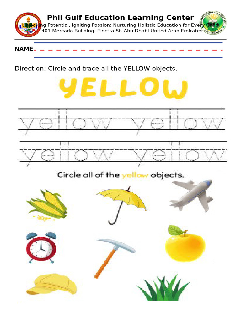 Color Yellow | PDF