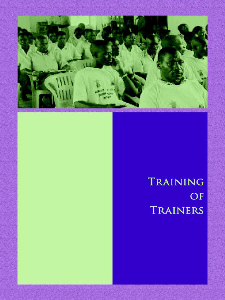 Training of Trainers Manual | PDF