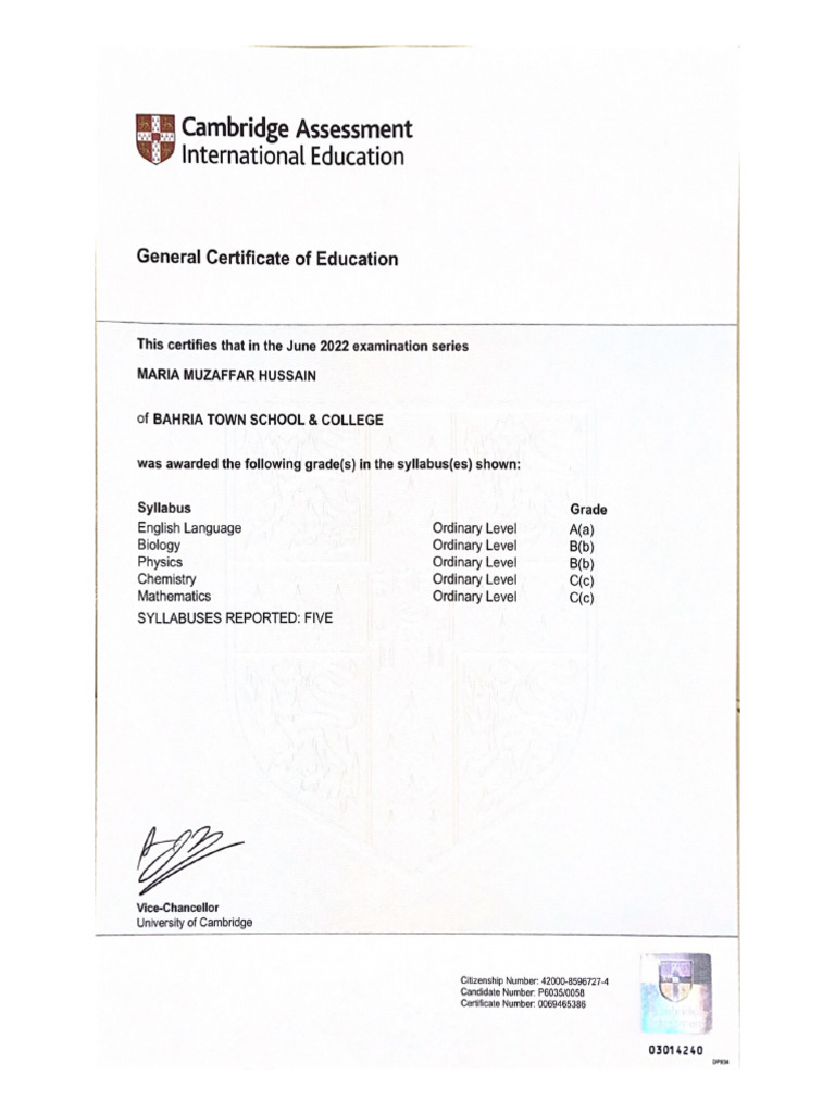 Cambridge Assessment 2 | PDF