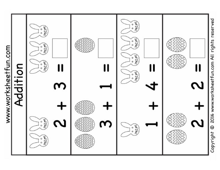 Wfun15 Addition Bunny T1 1 | PDF