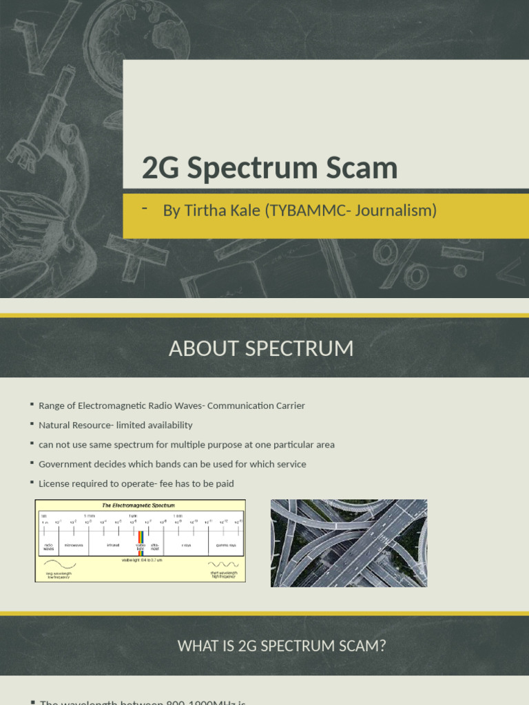 2G Spectrum Scam | PDF