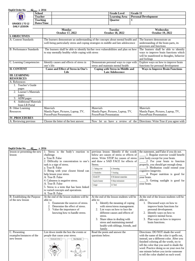 DLL PerDev Week 6 | PDF