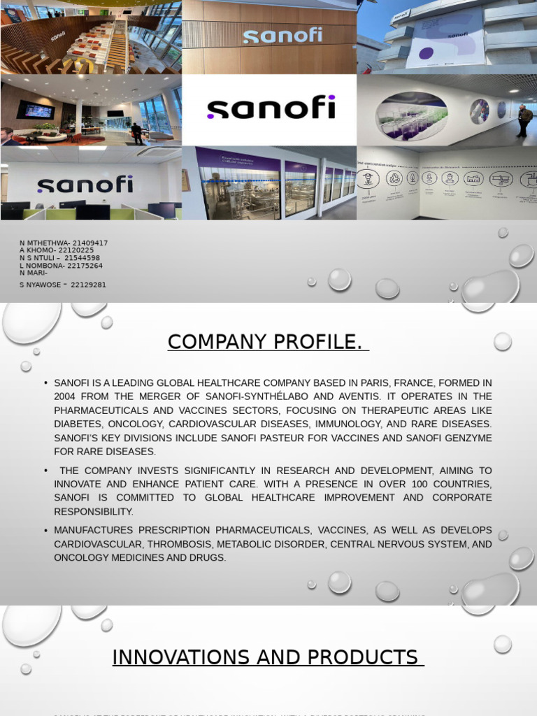 Sanofi Presentation-2 | PDF