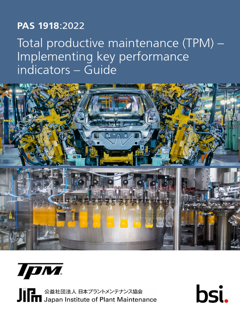 Total Productive Maintenance TPM | PDF
