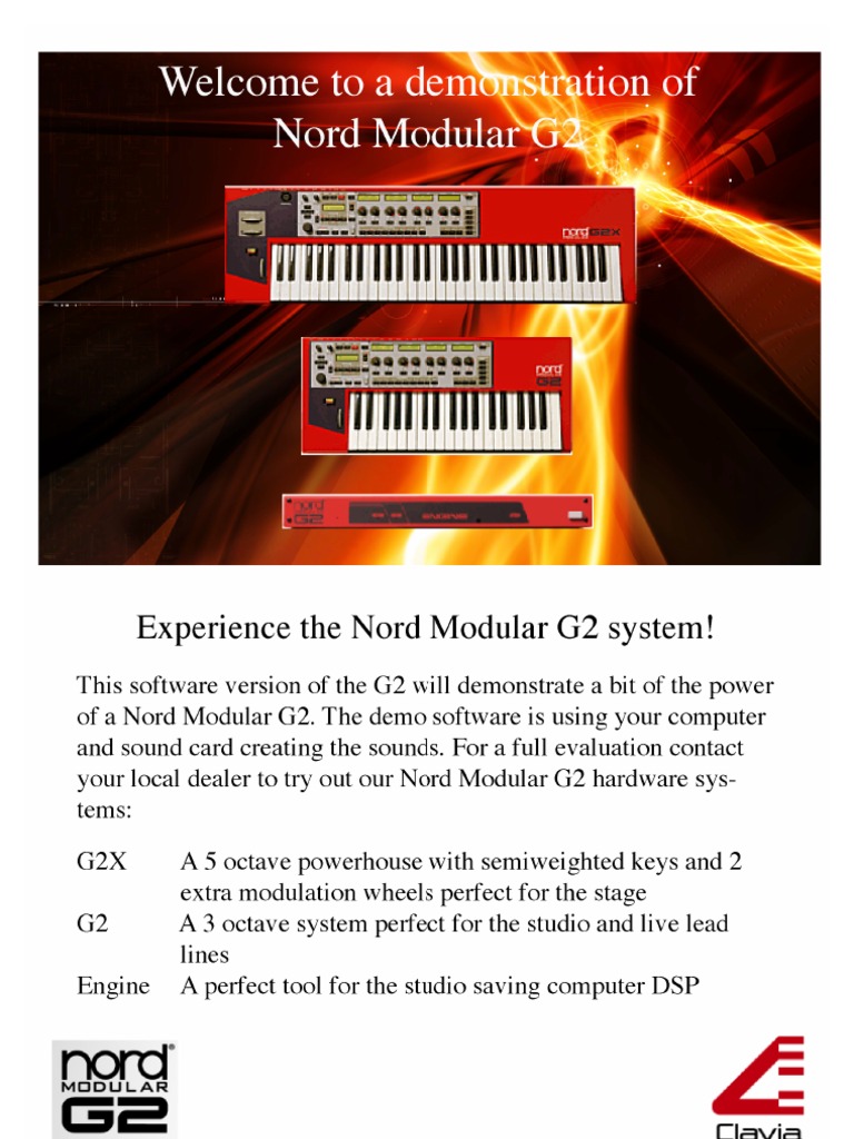 Nord Modular G2 Tutorial | PDF | Synthesizer | Sound Technology