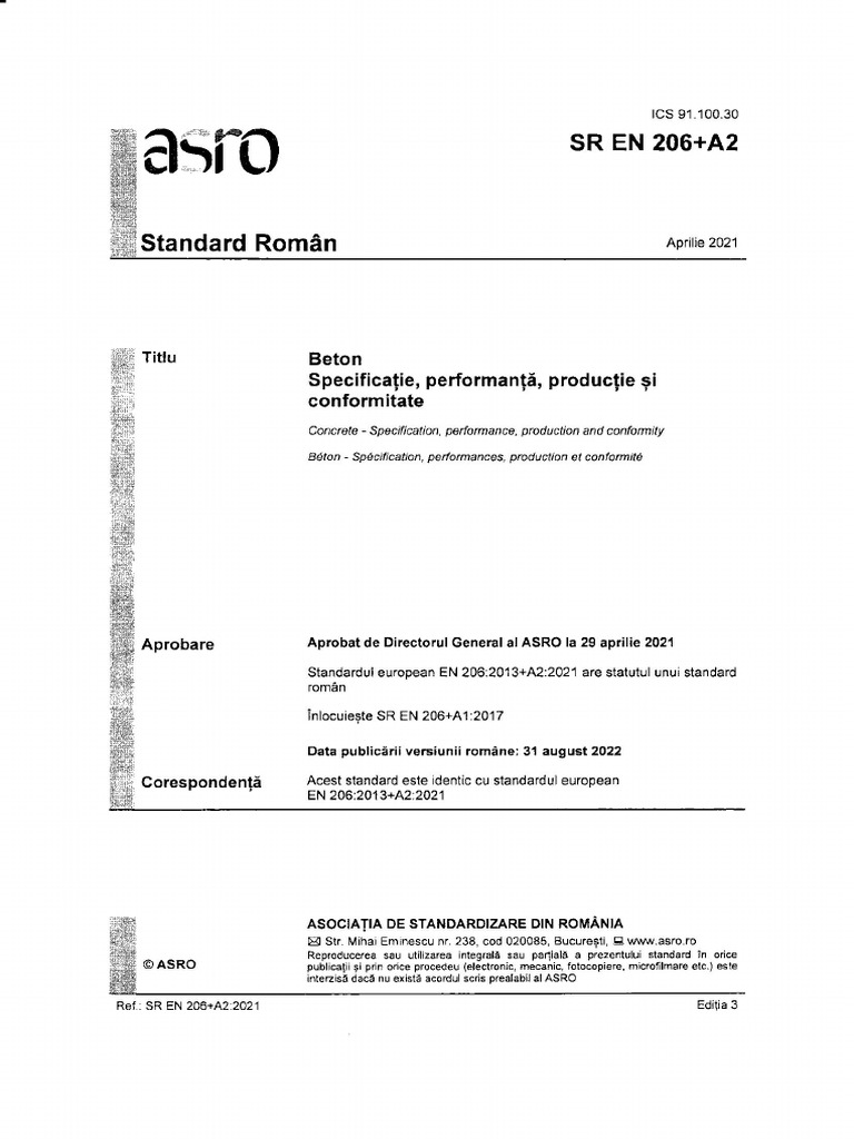 SR EN 206+A2-2021 P I | PDF