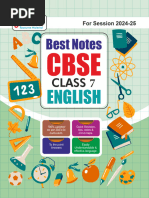 Class 7 Annual Exam Question Paper 2025 English | PDF