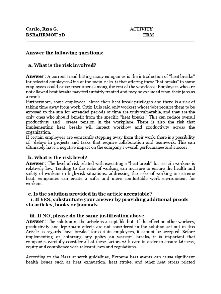 Individual Activity | PDF