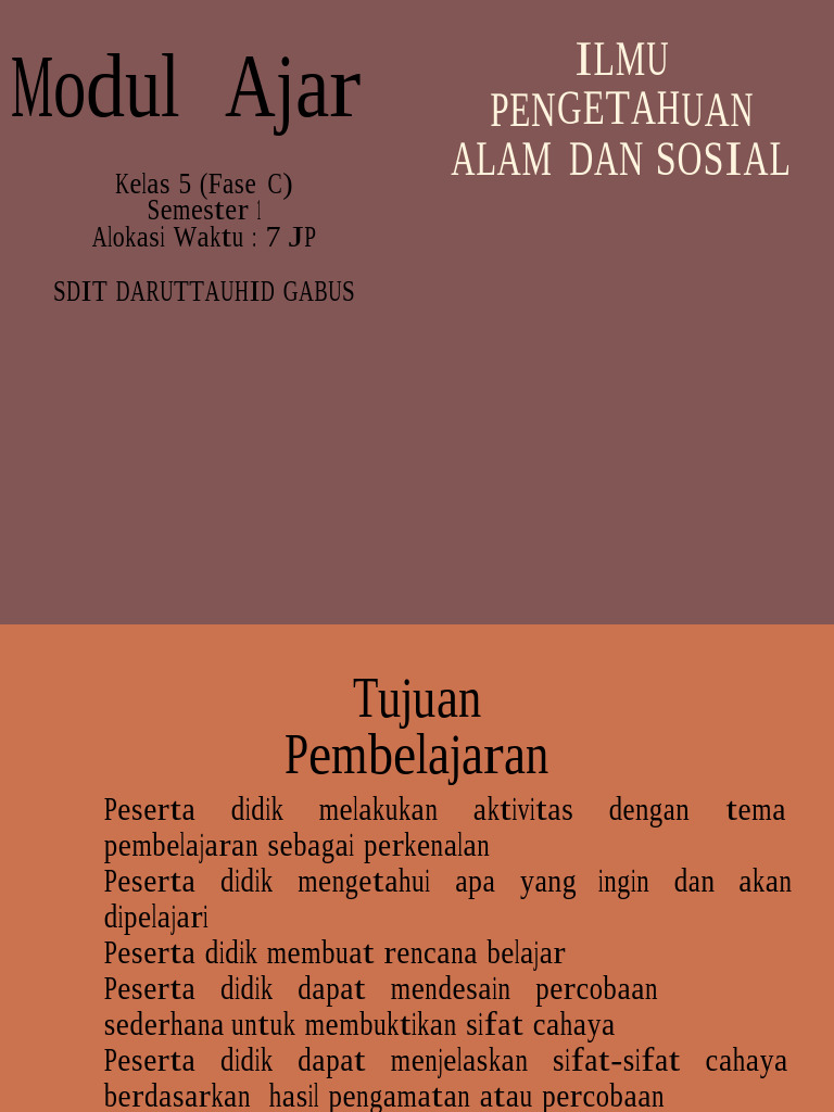 Modul Ajar Ukppg | PDF