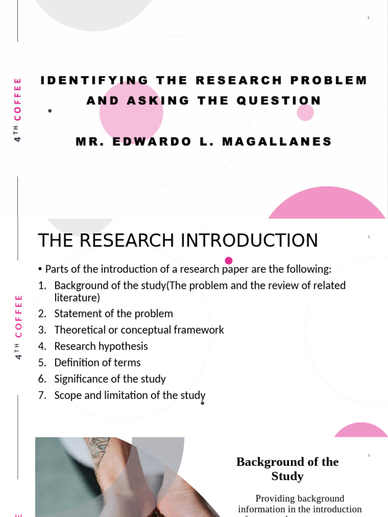2 Identifying The Research Problem and Asking The Question | PDF