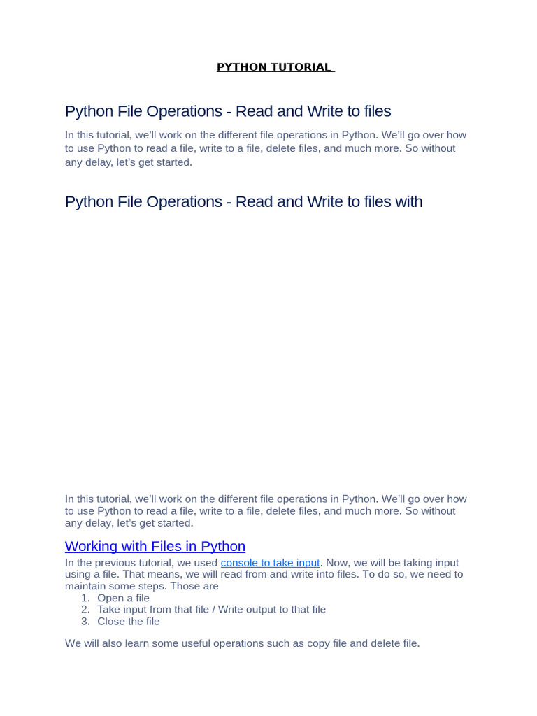 Tutorial Unit 4 | PDF