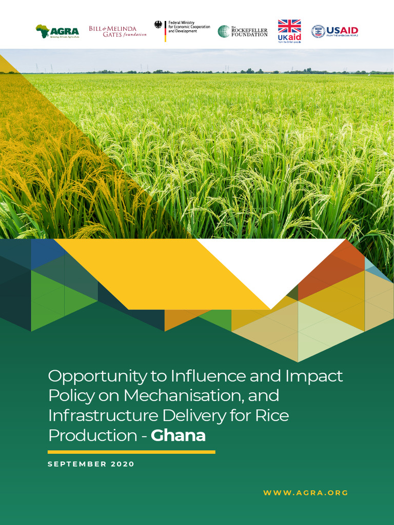 Ghana Rice Mechanisation Report | PDF