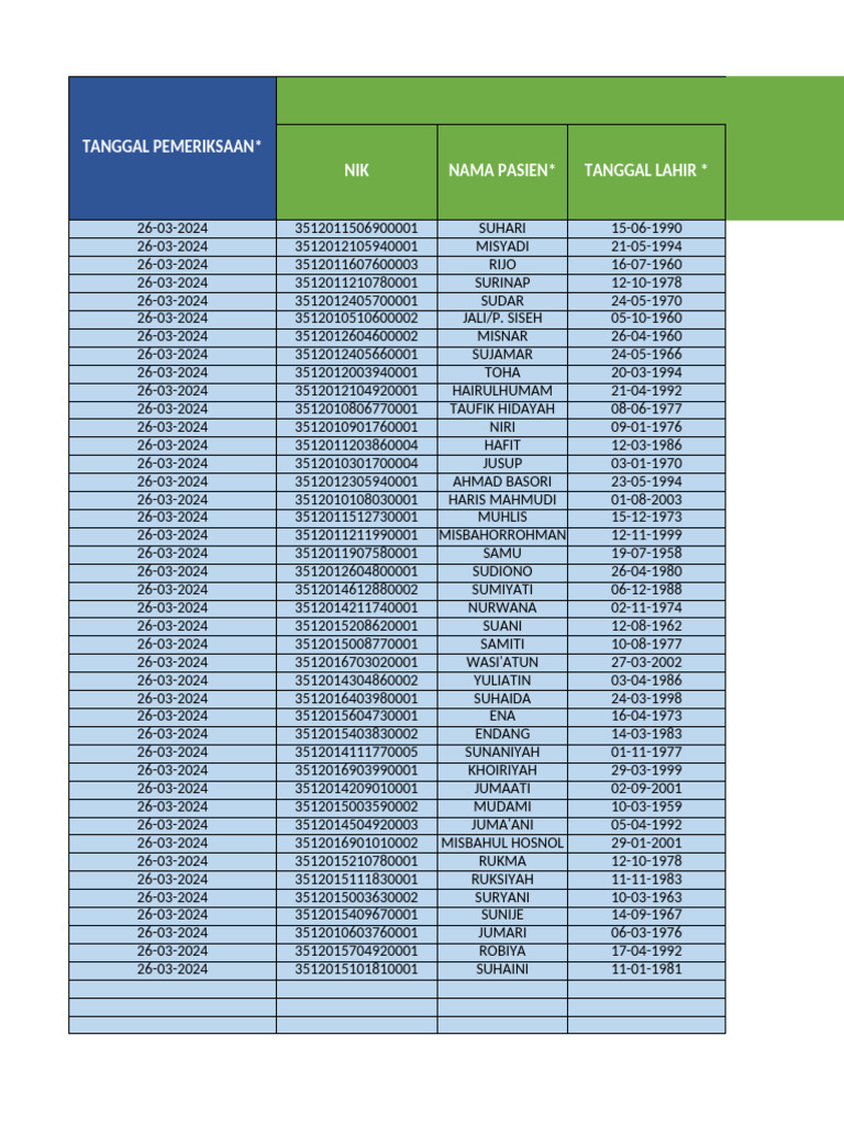 DM HT Kembangsari Maret 2024 | PDF