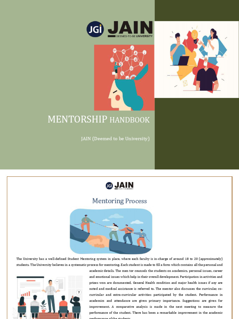 Mentoring Handbook | PDF