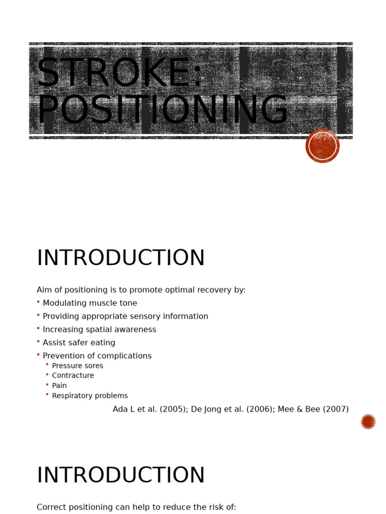 Stroke Positioning | PDF