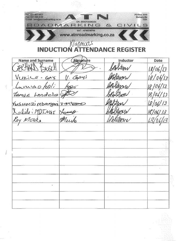 Klapmuts Induction | PDF