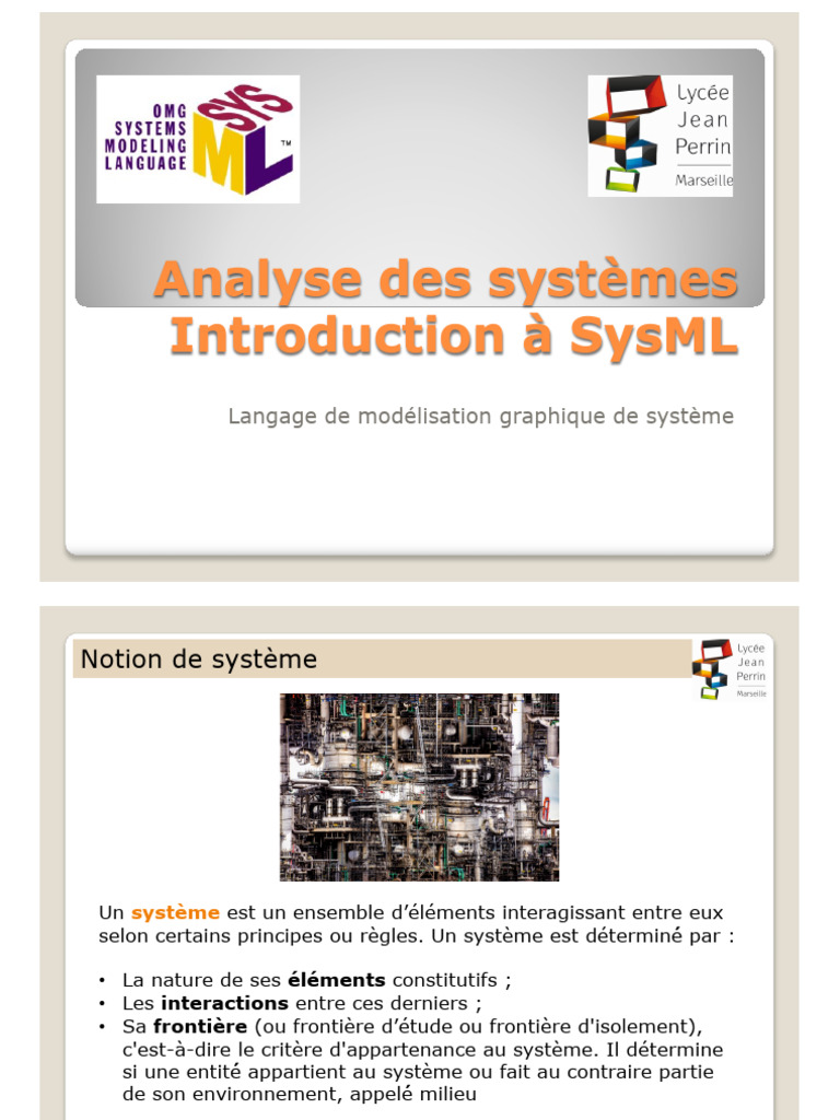Systèmes Et SysML | PDF