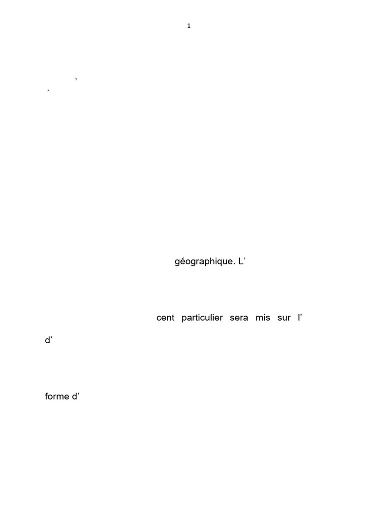 Geographie Economique l2 LMD Eco | PDF